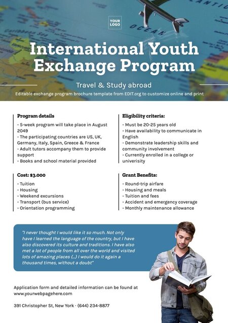 Designs to Promote Exchange Programs