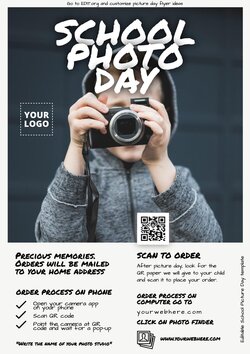 Free School Picture Day Flyer templates