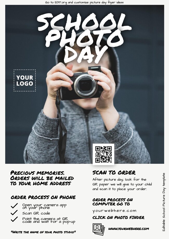Free School Picture Day Flyer templates