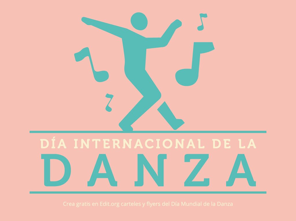 Pósters del Día Internacional de la Danza para editar
