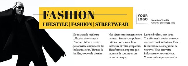 Créez une affiche de défilé de mode gratuite