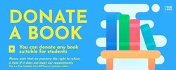 Customize book drive flyer templates