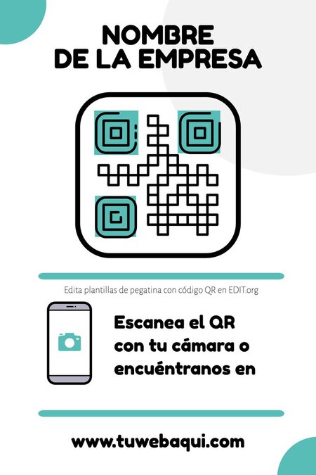 Carteles para Poner Códigos QR