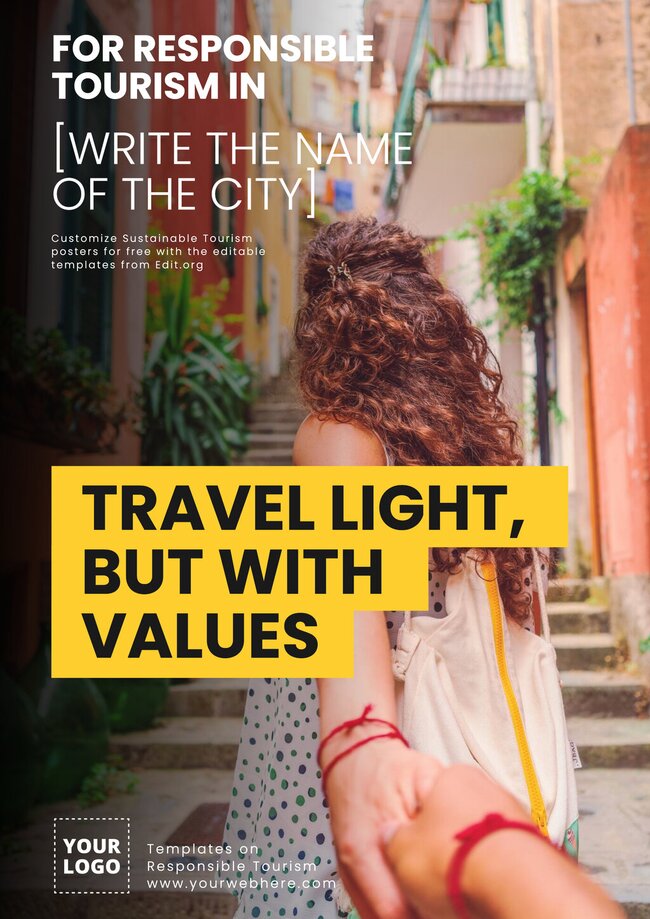 Posters of Tourist Welcome (but Respect Please!)