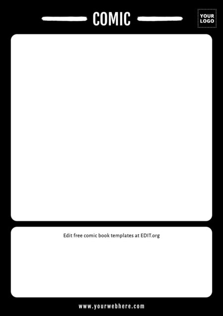 Free comic book templates