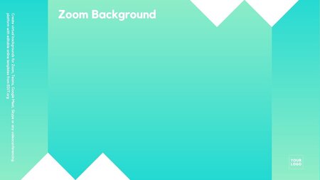 Online editable video call backgrounds