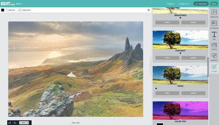 Design simple backgrounds for text-images