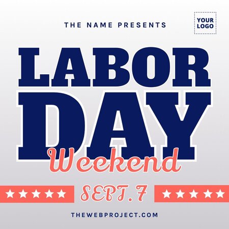 Labor Day promotion templates