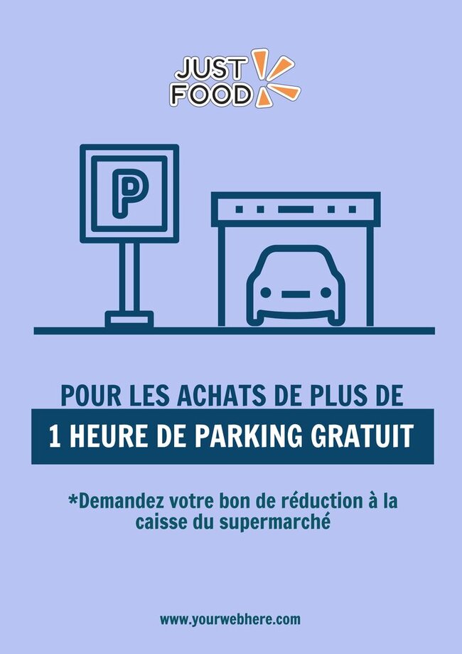 Designs éditables de parking en ligne gratuits