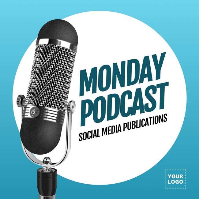 Podcast Covers to Edit Online