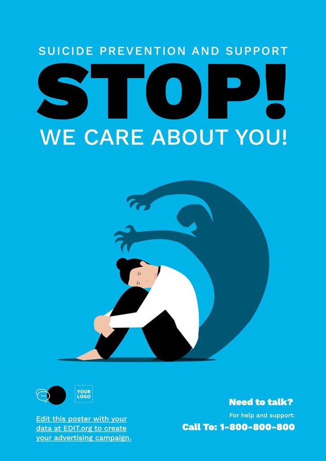 Make Suicide Prevention Posters Online