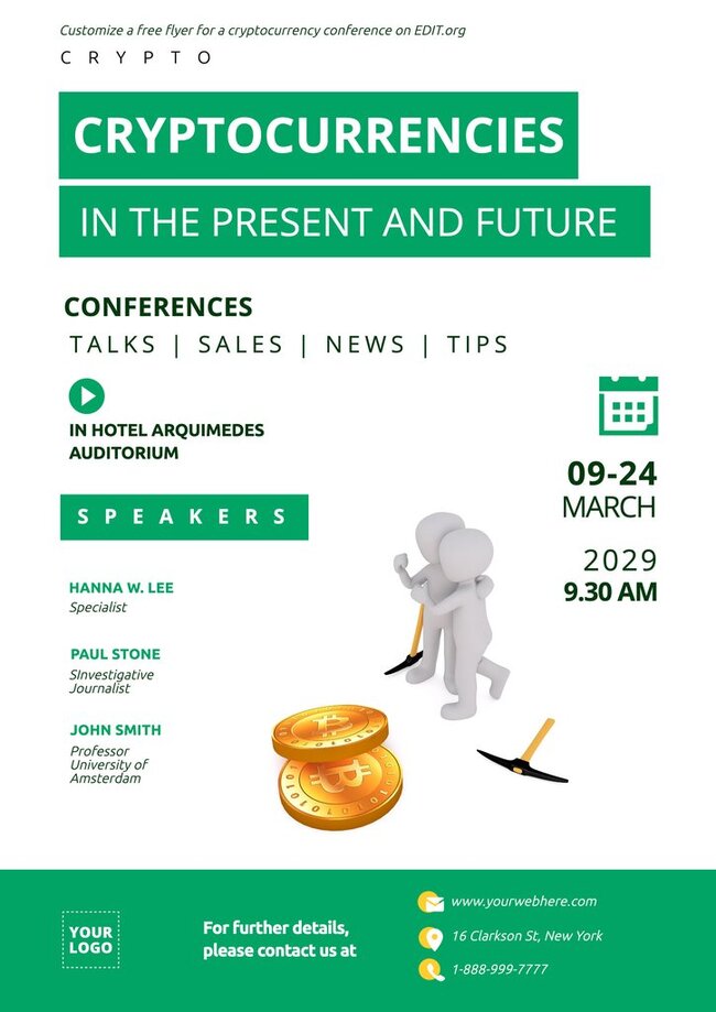 Design a Custom Crypto Banner Online