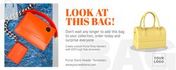 Customize Purse Flyer Templates Online