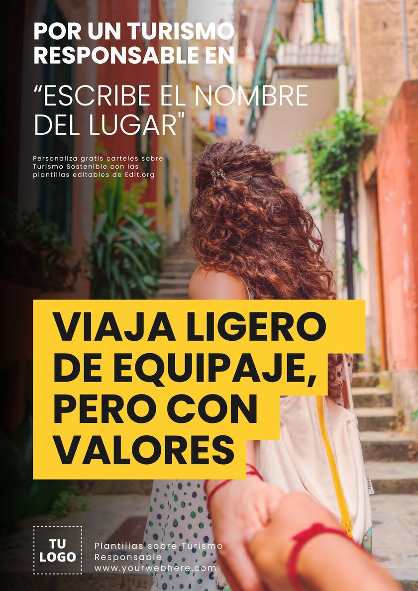 Carteles de Turistas Bienvenidos, pero Respeto