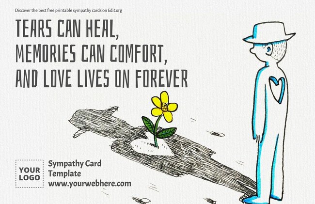 Free Sympathy Cards to Print with Images