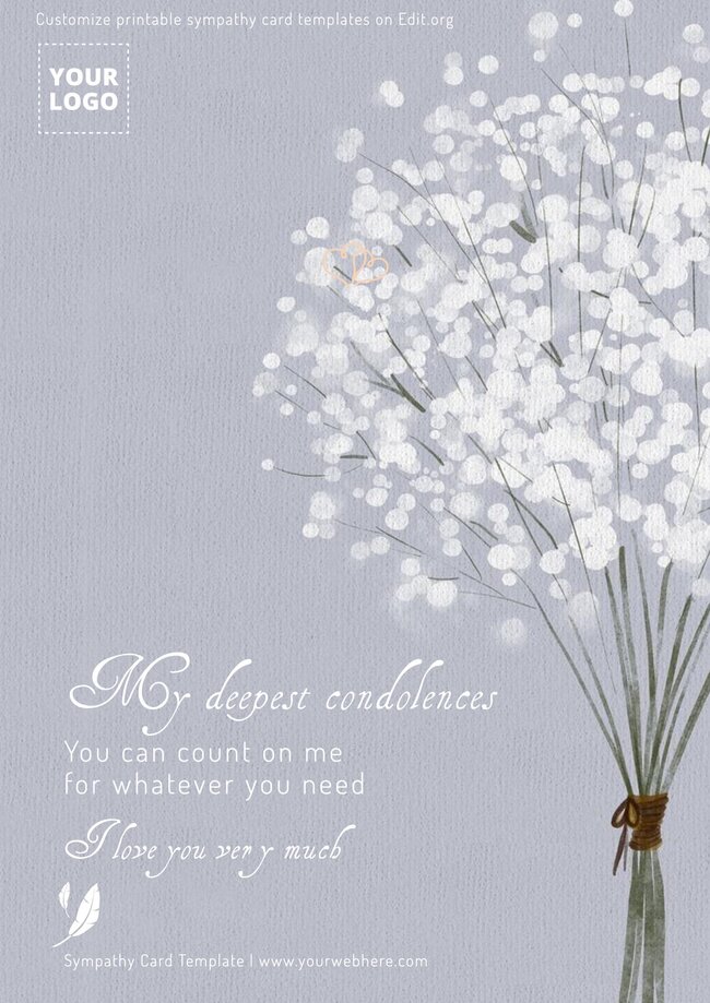 Free Sympathy Cards to Print with Images