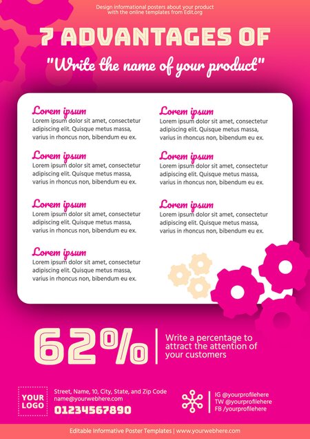 Design Creative Announcement Poster Templates