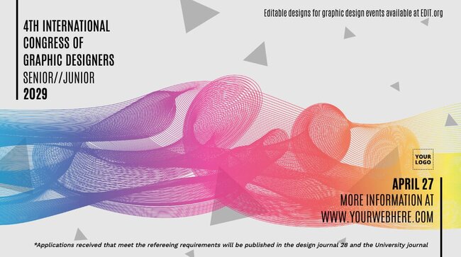 Customize World Graphic Design Day templates