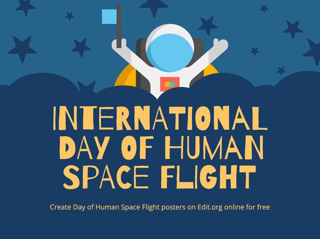 International Day of Human Space Flight Posters
