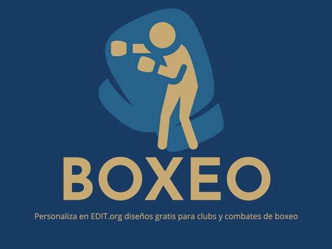 Diseña flyers de Boxeo con plantillas online