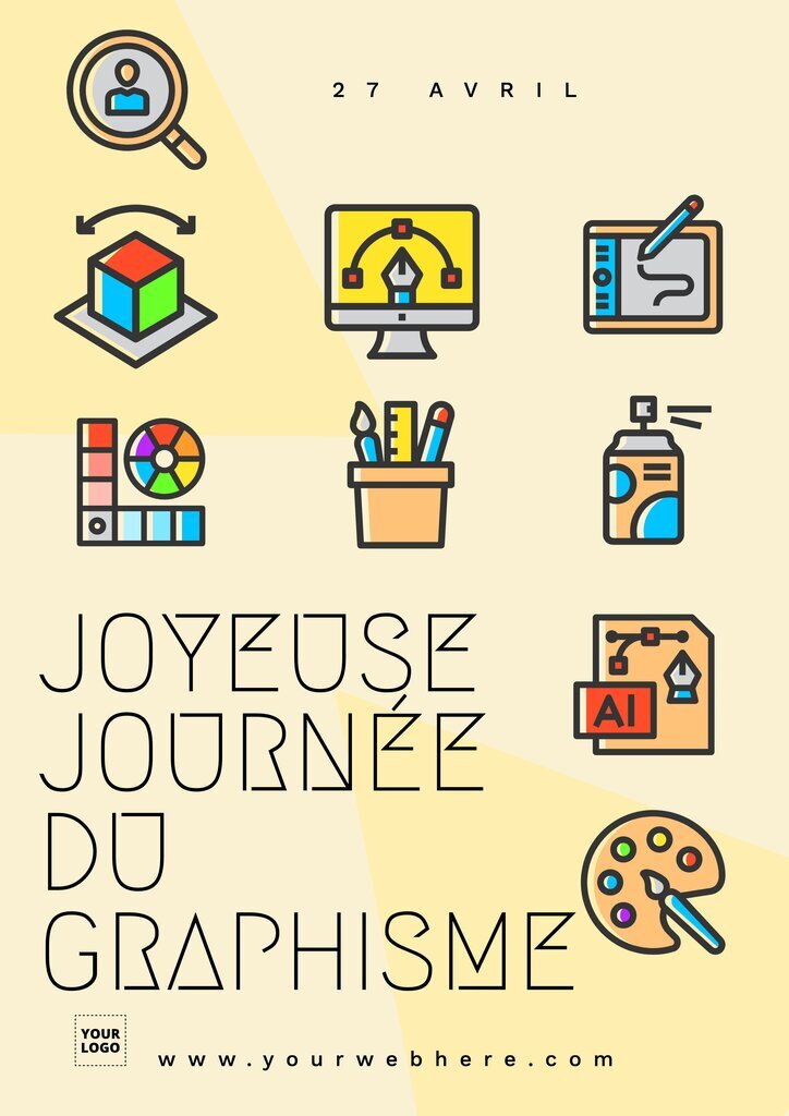 Personnalisez les modèles de la Journée Mondiale du Graphisme
