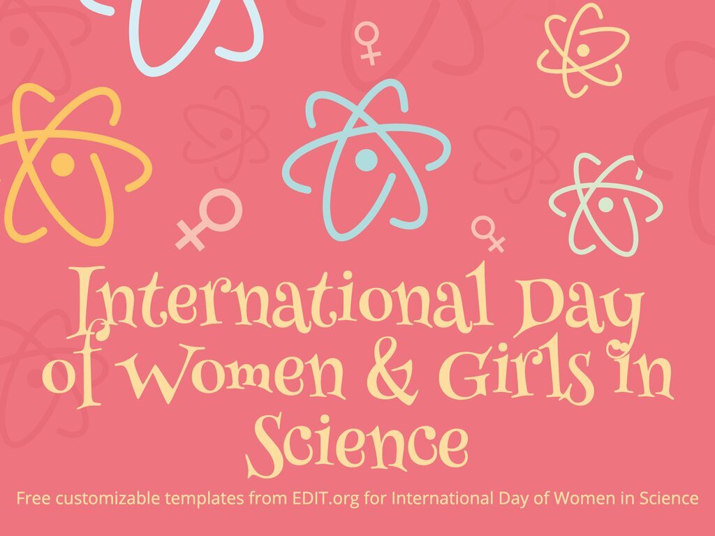Posters for International Day of Women and Girls in Science