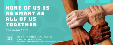 Posters with Teamwork Motivational Quotes