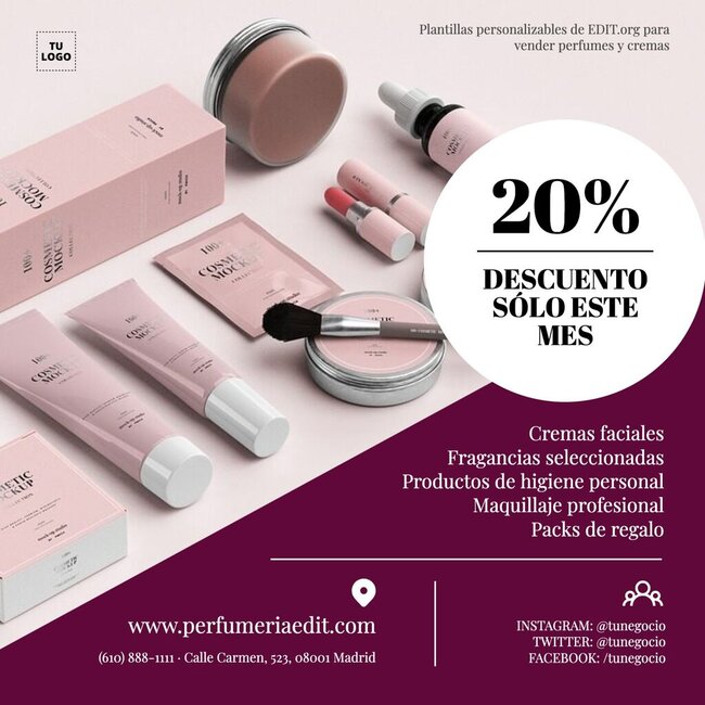 Designs for Perfumery Offers and Promotions