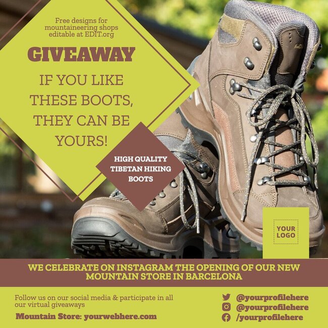 Outdoor Clothing & Equipment Store Posters