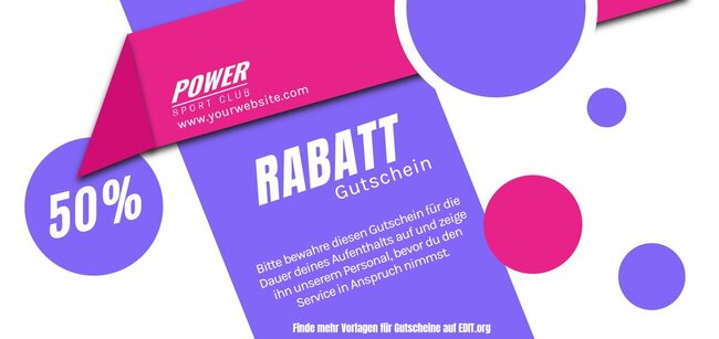 Geschenkgutscheine online erstellen und bearbeiten