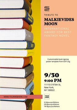 Advertise Your Book with Free Designs