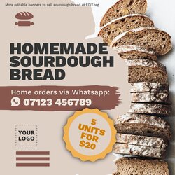 Printable Bread poster designs