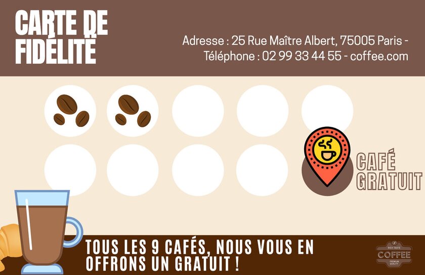 Créez des cartes de fidélité et des cartes-cadeaux pour votre entreprise
