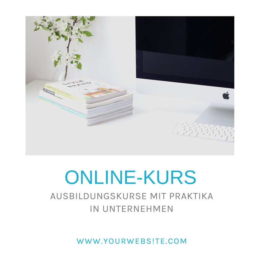 Vorlagen für Online-Kurse