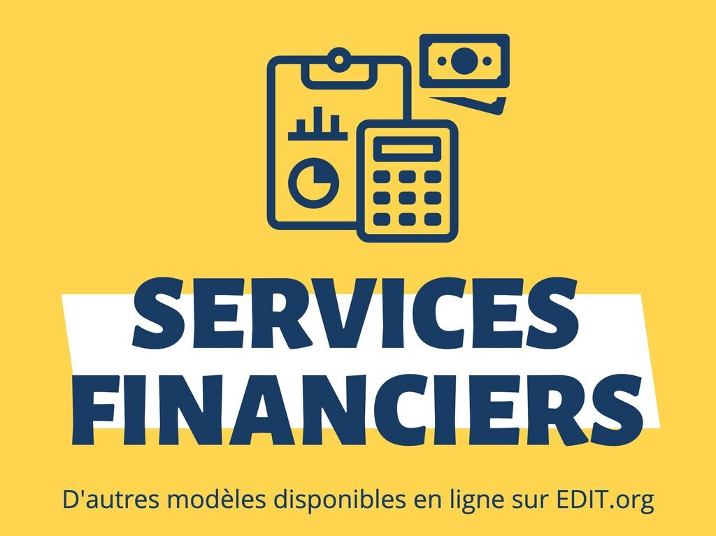 Modèles de prospectus modifiables pour services fiscaux