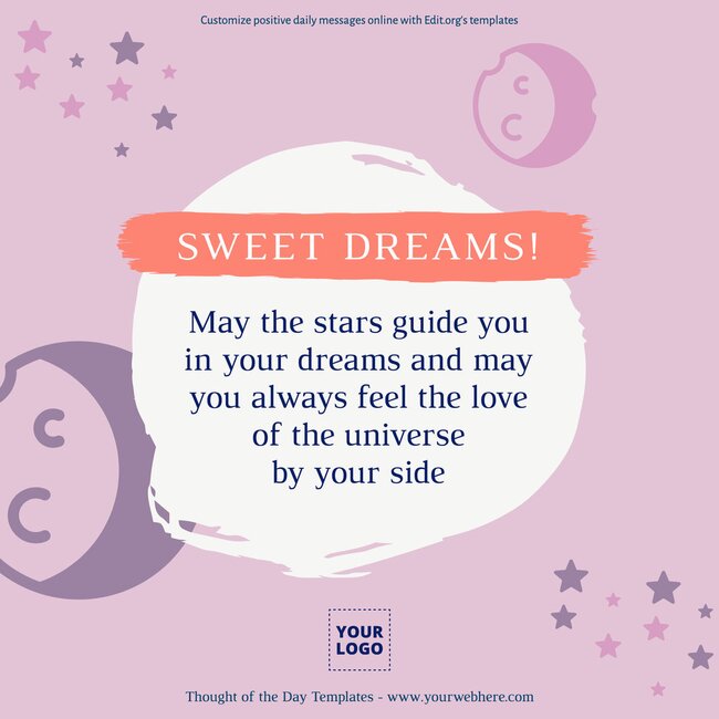 Thought for the day Quote Templates