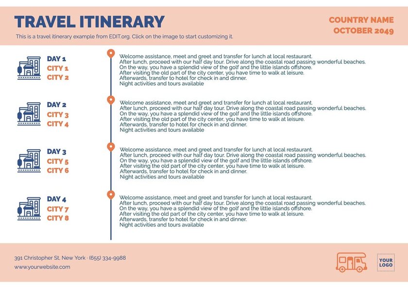Great Tips About How To Build An Itinerary Warningliterature