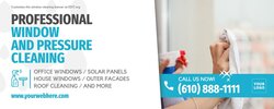 Free window cleaning advertising templates