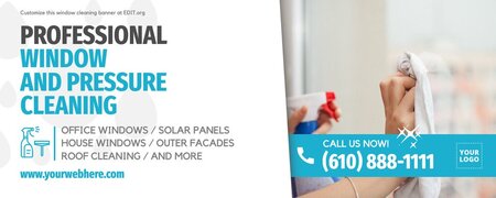 Free window cleaning advertising templates