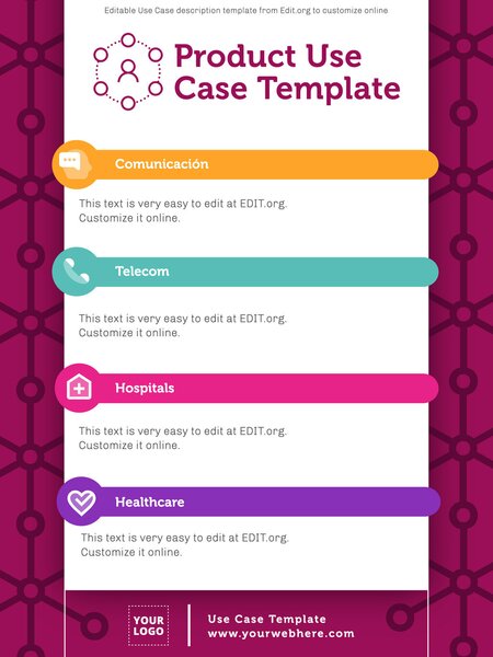 Edit a Use Case Diagram Template