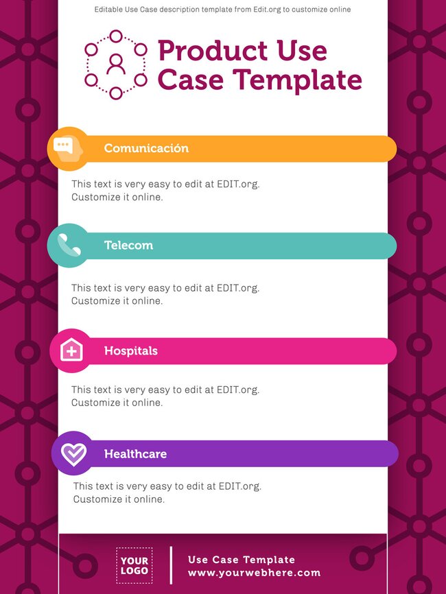 Edit a Use Case Diagram Template