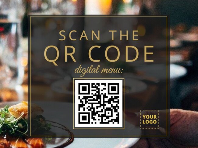 Online QR Code Sign Templates