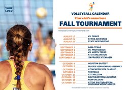 Free Volleyball Poster Templates to edit