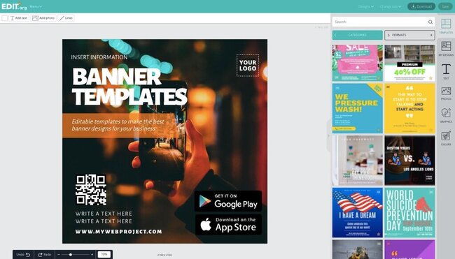 Design Professional Banners Online