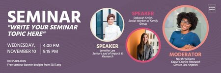 Free Seminar Flyer Templates to Customize