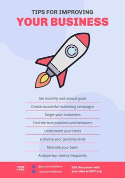 Templates with tips for small businesses
