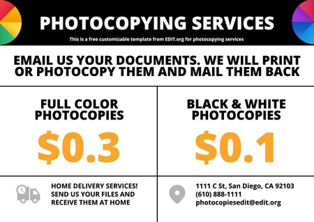 Copy and Print Shop Posters Online