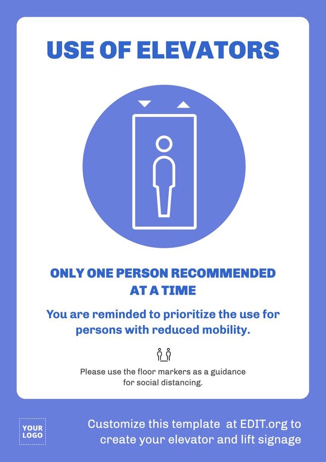 Lifts and Freight Elevator Poster Templates