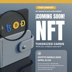 Design NFT banners with free editable templates