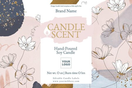 Free Printable Candle Labels